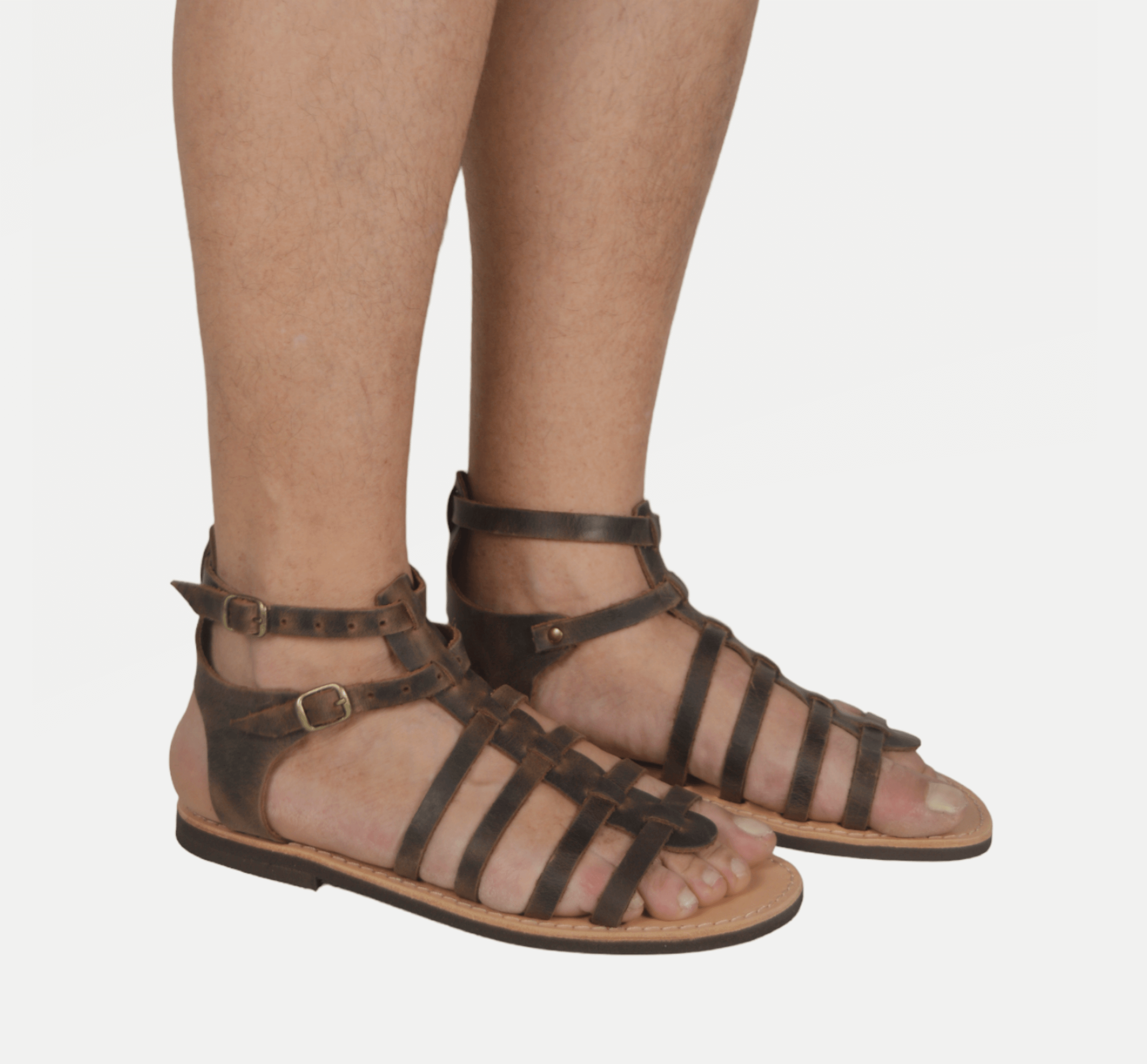 SPARTA MAN – ELEN SANDALS – Χειροποίητα Δερμάτινα Σανδάλια